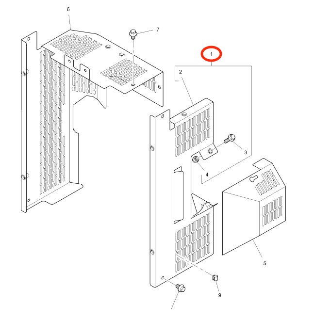 Perkins T426031 Fan Guard - Aurora Generators