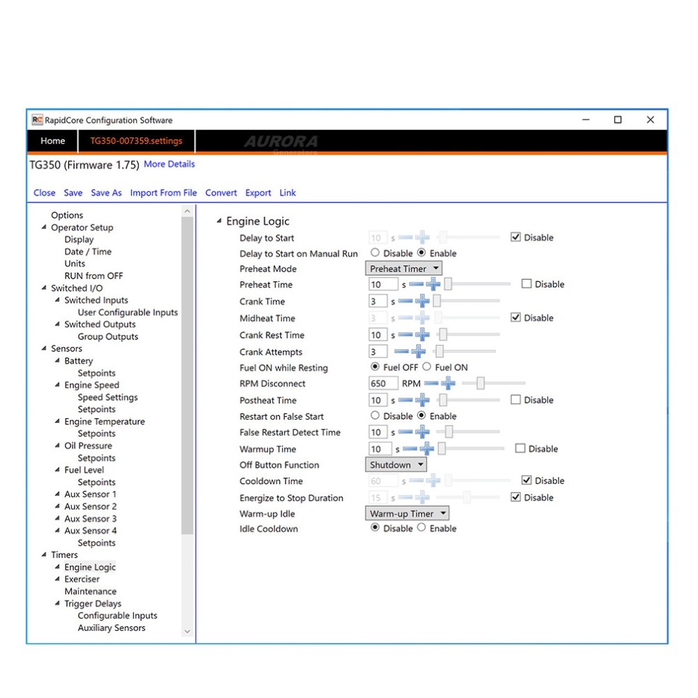 DynaGen | TG410 | Generator Controller