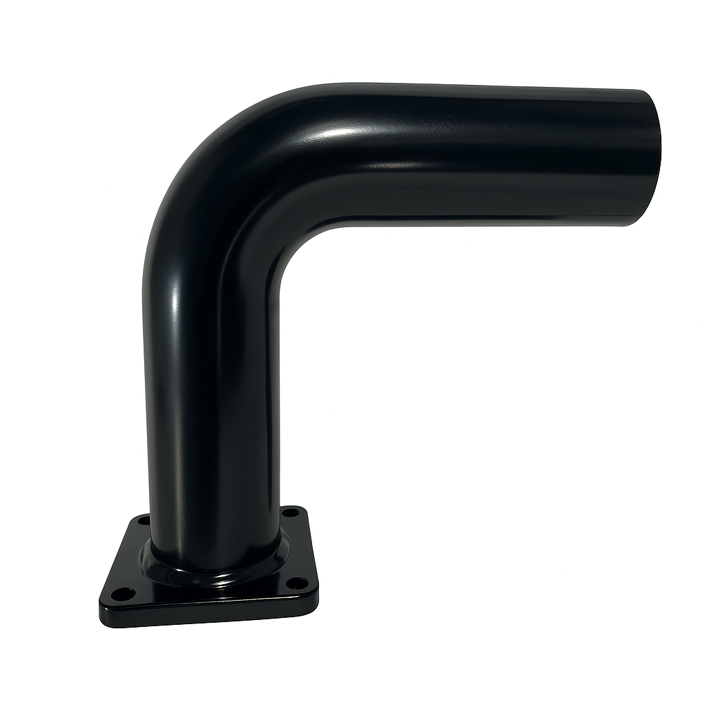 EXHAUST - Flange Plus 90 Elbow for Muffler Pipe - Aurora Generators