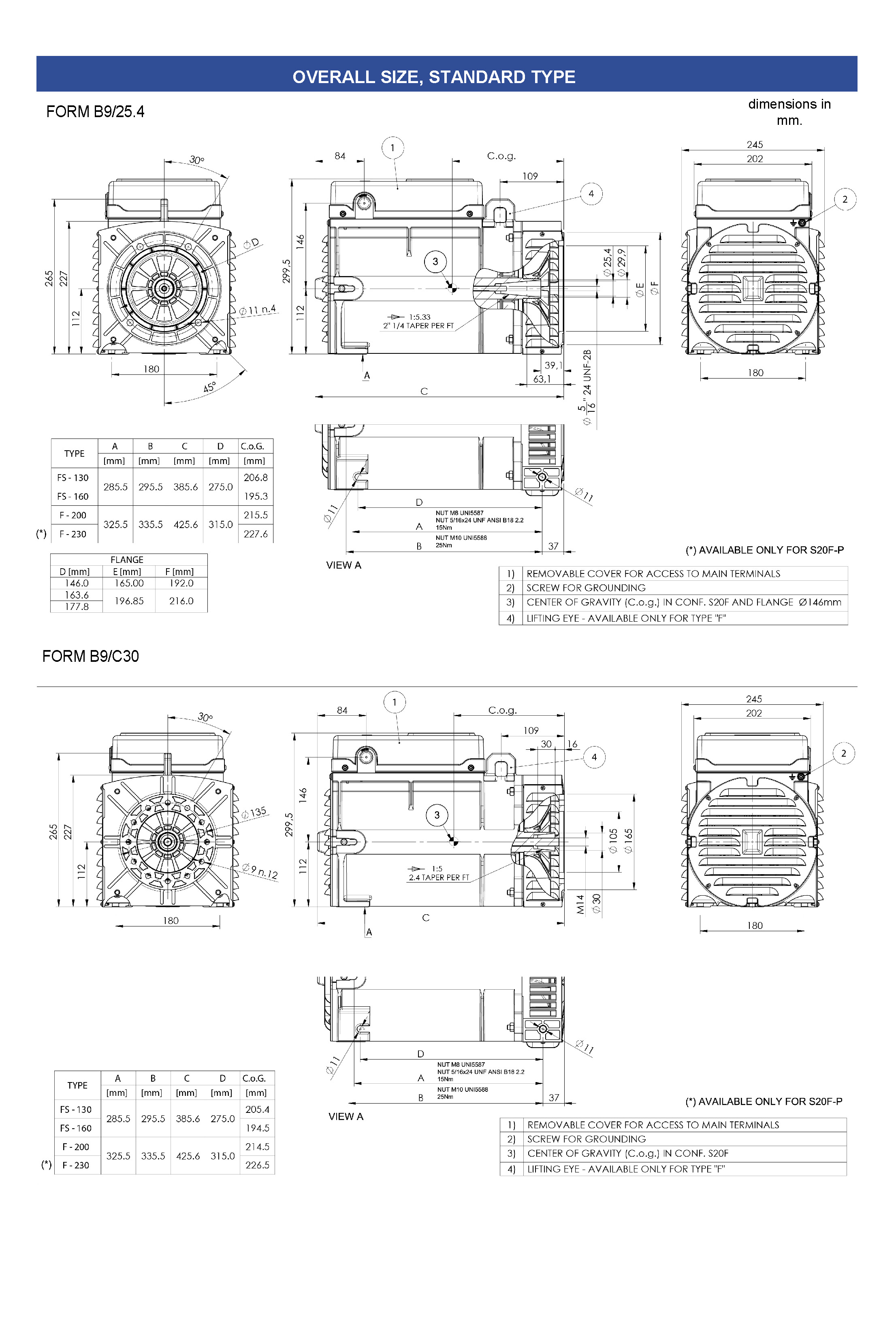 Mecc Alte ES20F Alternators
