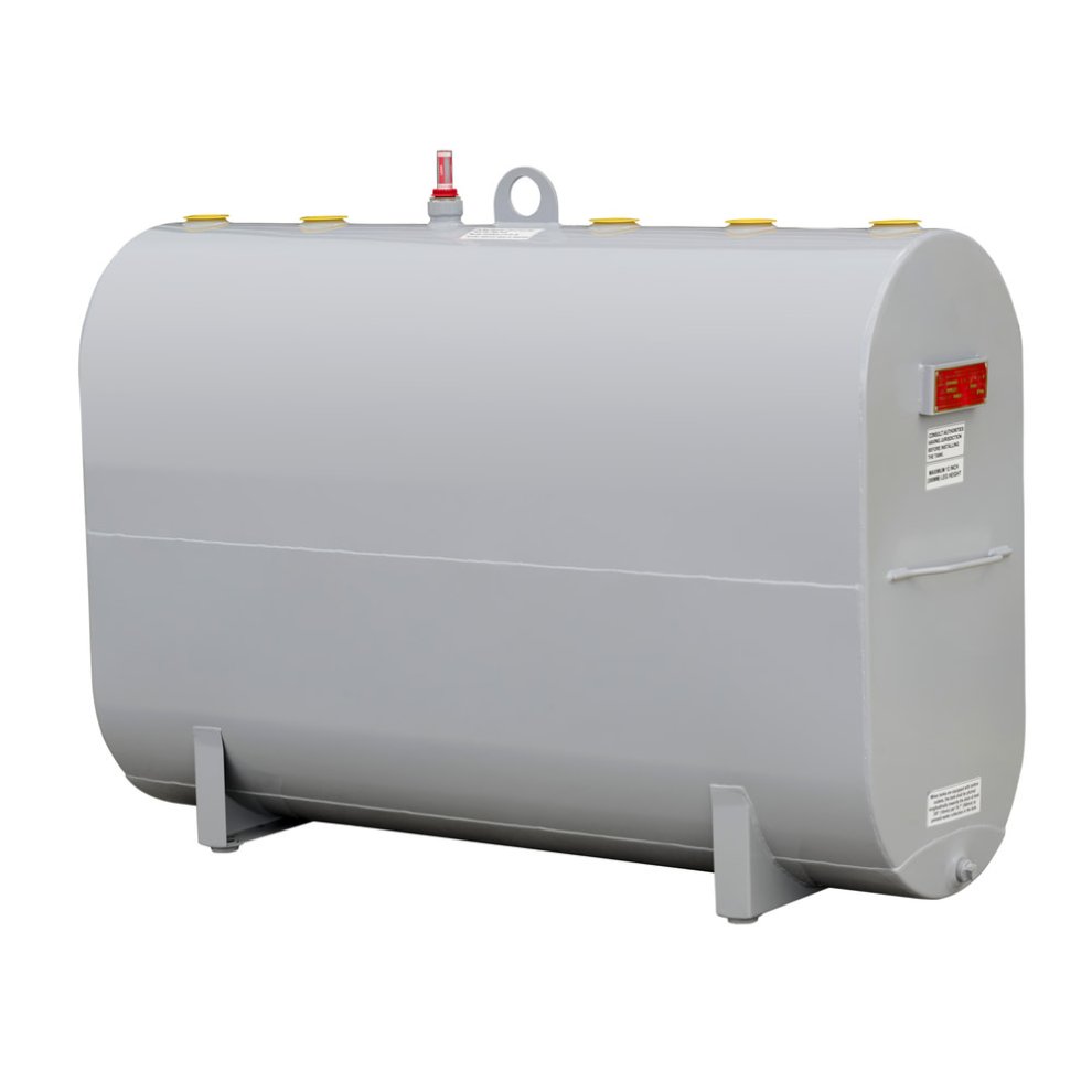 5' 200Gal/960L Double Bottom Oval Fuel Tank - Aurora Generators